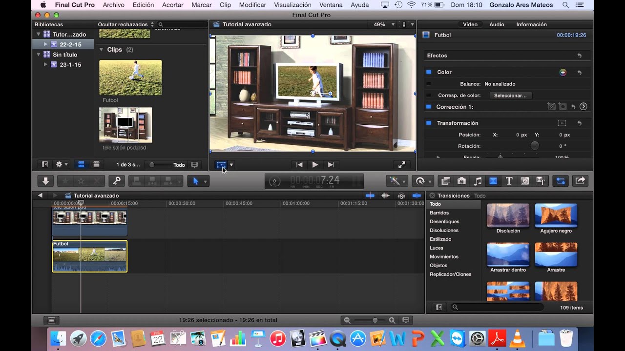 Tutorial avanzado Final Cut - YouTube