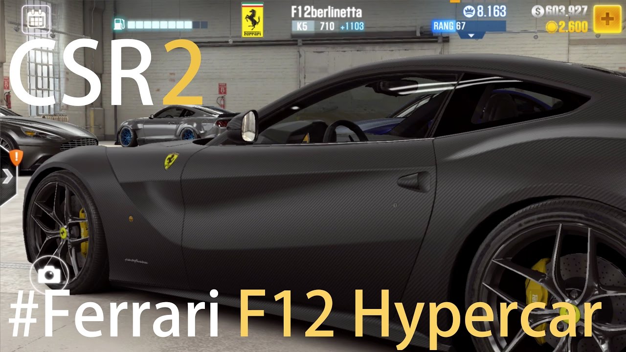 CSR 2 [Ferrari F12 10 sec. 436 km/h Hypercar] Let's Play CSR Racing 2 ...
