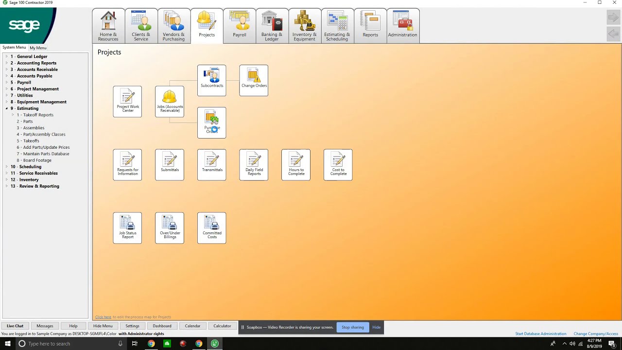 Building Estimate Takeoffs With Assemblies In Sage 100 Contractor - YouTube