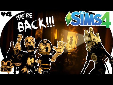 The Sims 4 Bendy And The Ink Machine ۞ THE BUTCHER GANG &THE ...