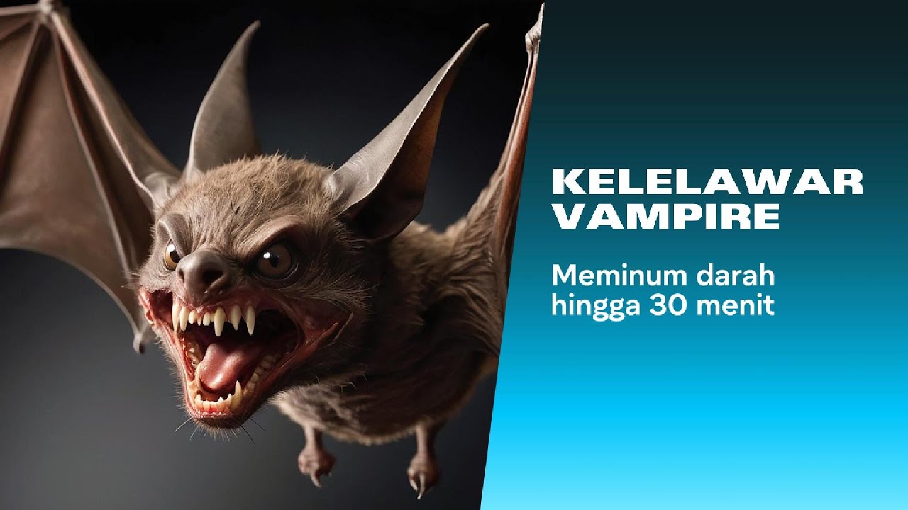 Kenapa Gigi Kelelawar Vampir Sangat Tajam dan Bisa Minum Darah Selama ...