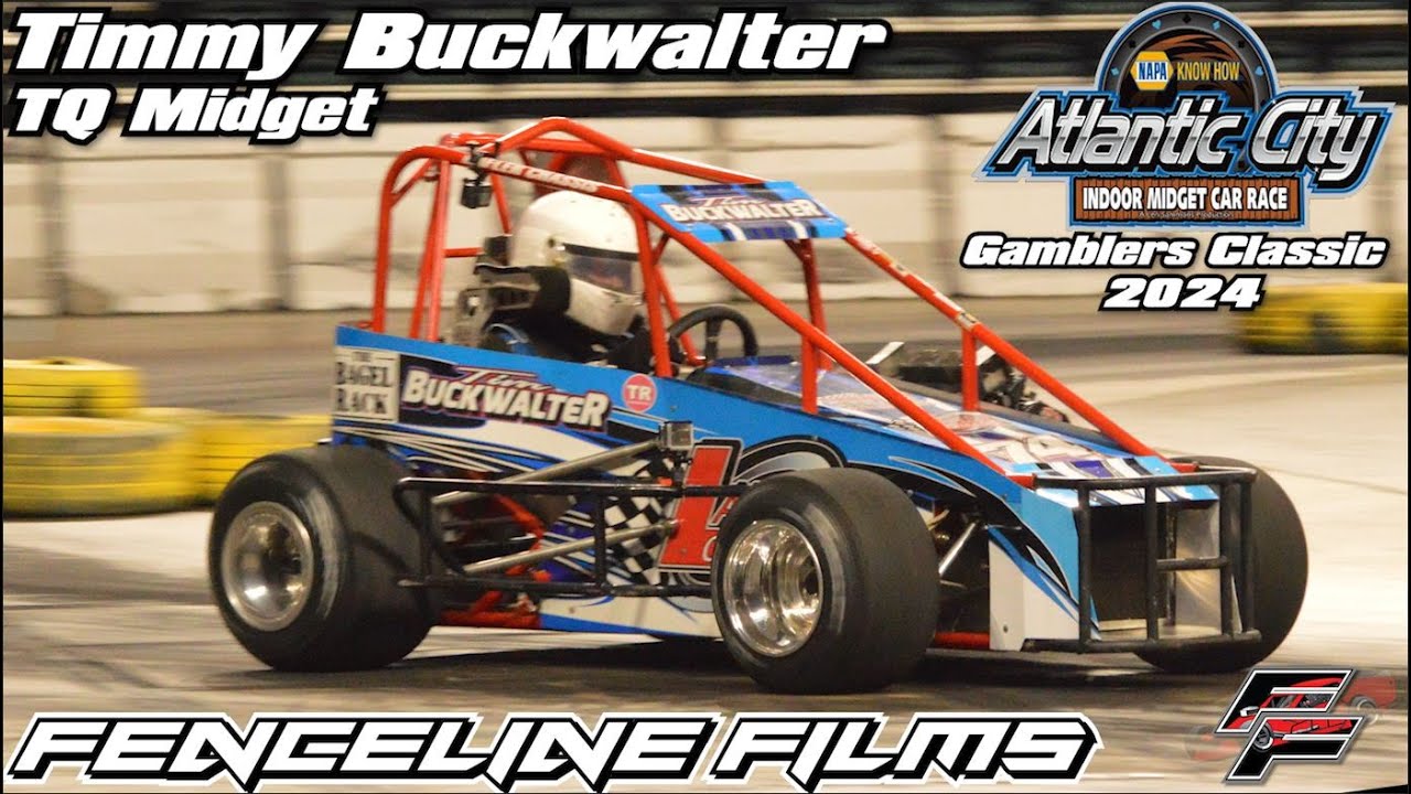 Timmy Buckwalter TQ Midget Gamblers Classic Atlantic City Indoor Auto ...