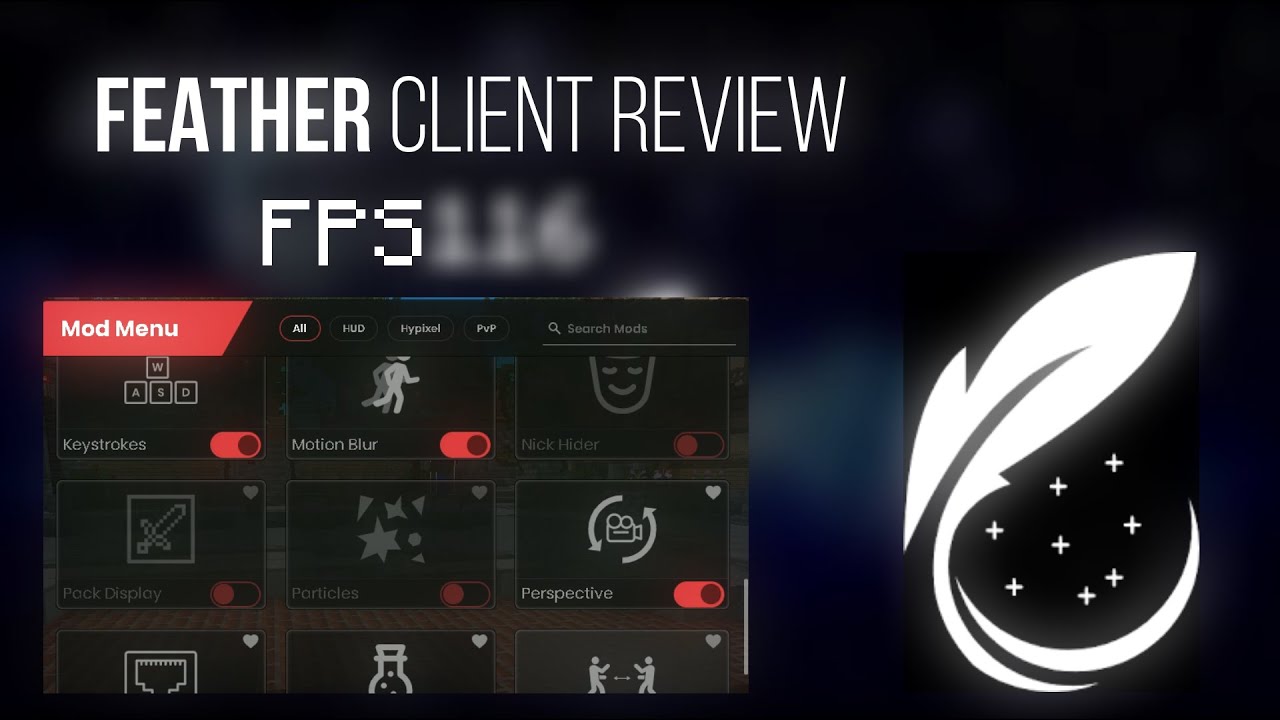 My First time TRYING Minecraft Feather Client ?/10 - YouTube