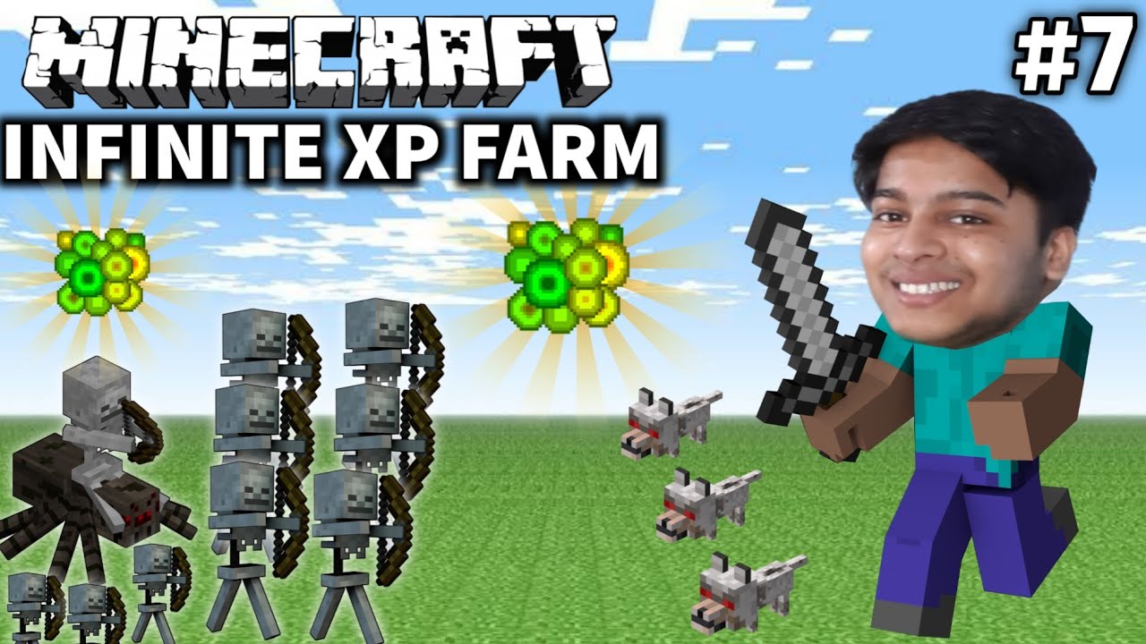 Infinite XP Farm | Minecraft Gameplay [#7] - YouTube
