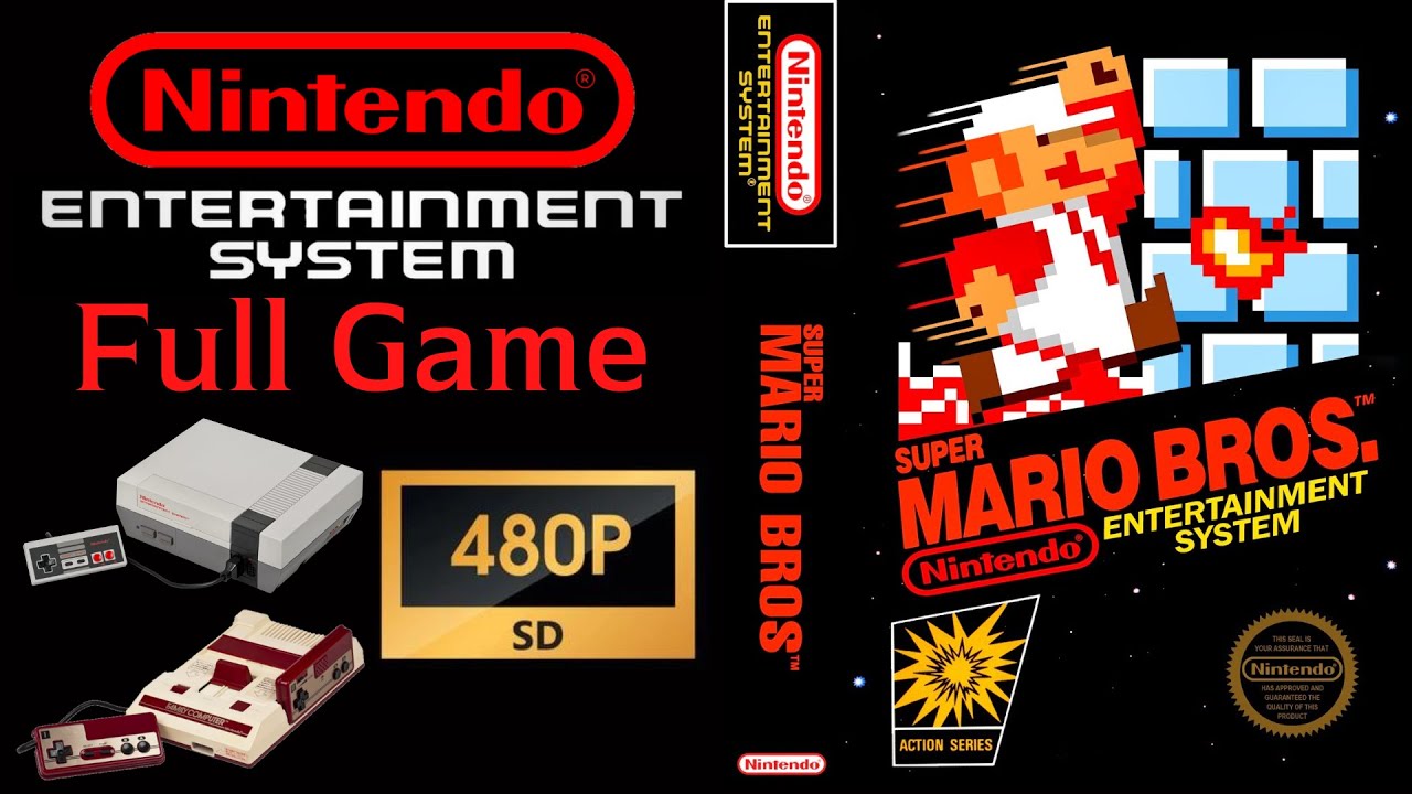 Super Mario Bros [NES] 720p60ᶠᵖˢ HD🔴 Longplay Playthrough Walkthrough ...