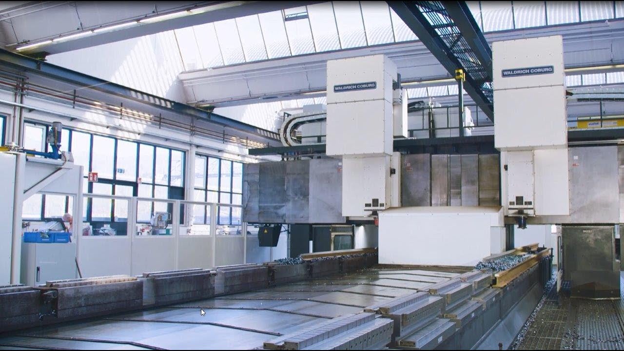 Schienenbearbeitung mit WALDRICH COBURG Maschinen | Rail machining with ...