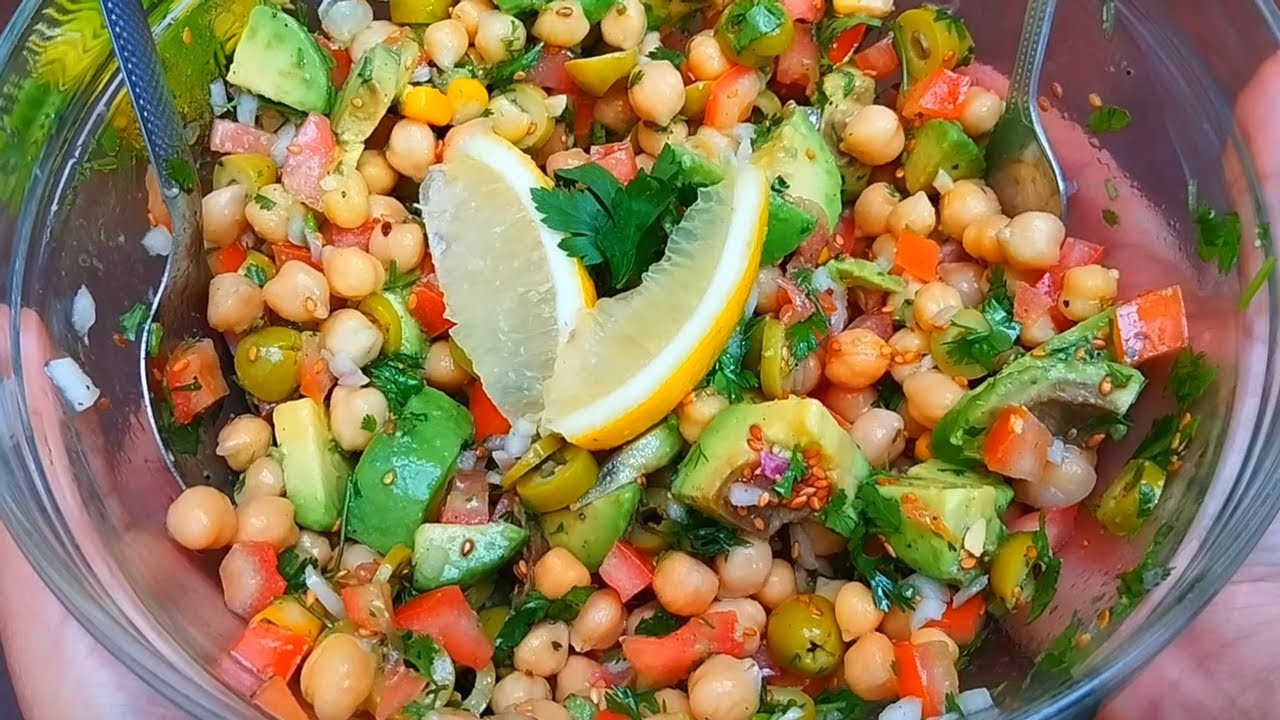 Recette Salade Complète Vite Faite et Bien Faite 🔝👌 Salad Recipe - YouTube