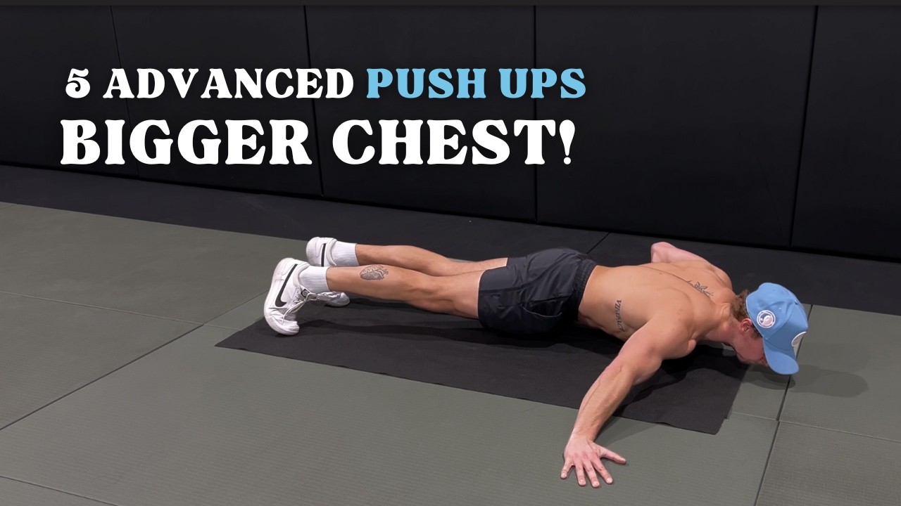 5 Advanced Push Variations | Bodyweight Workout for a Bigger Chest ...