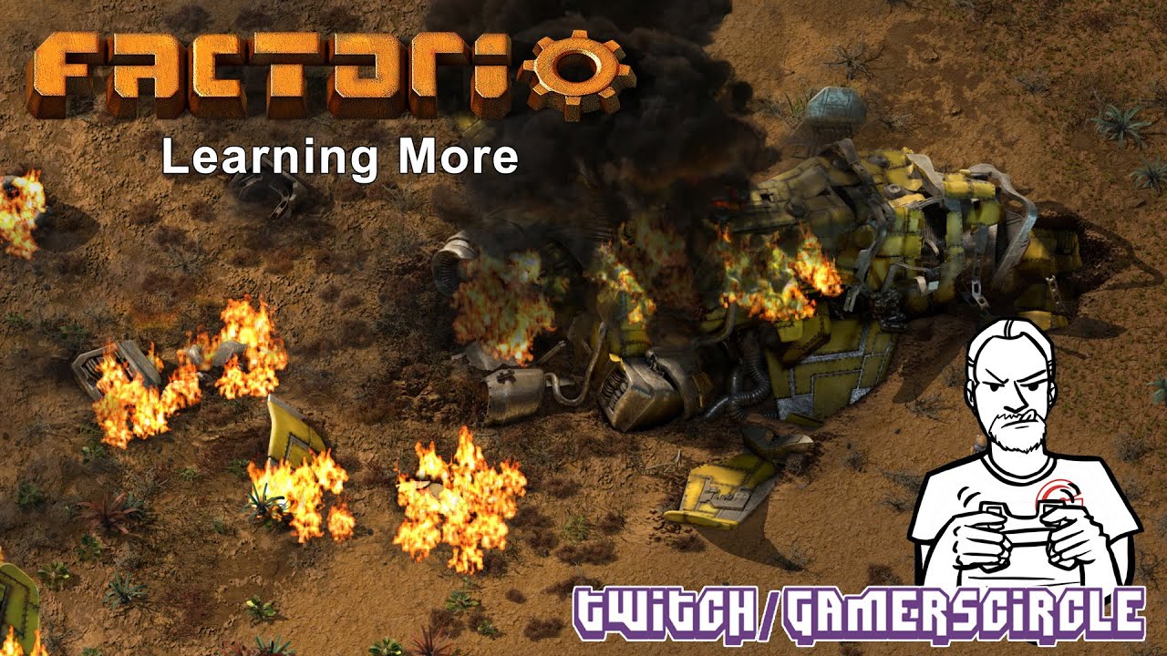 Factorio Modded: Learning More - The Beginning parts - YouTube