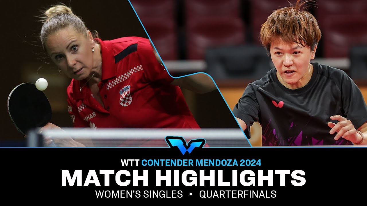 Ivana Malobabic vs Huang Yi-Hua | WS QF | WTT Contender Mendoza 2024 ...