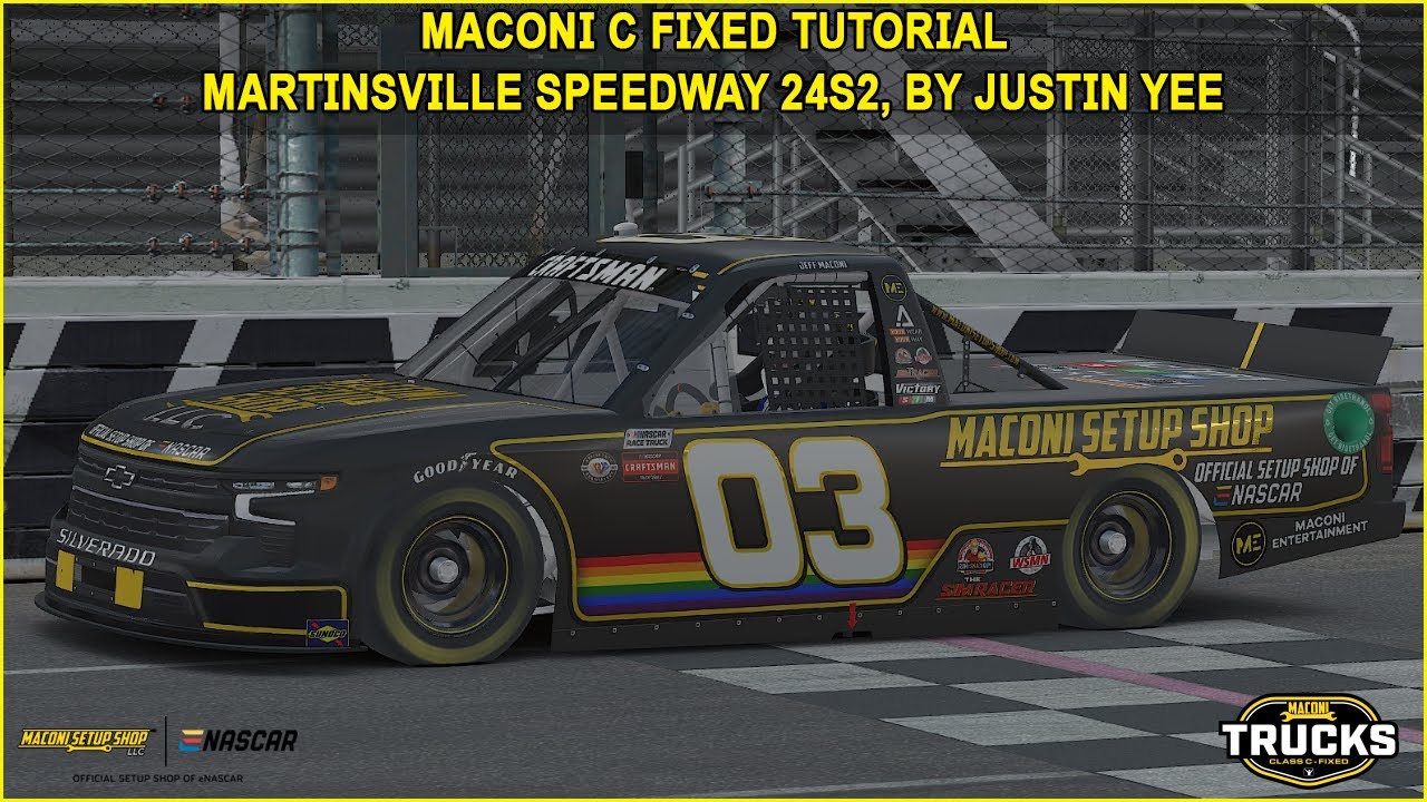 iRacing Fixed NASCAR Series Tutorial: Maconi C Fixed Truck Series at ...