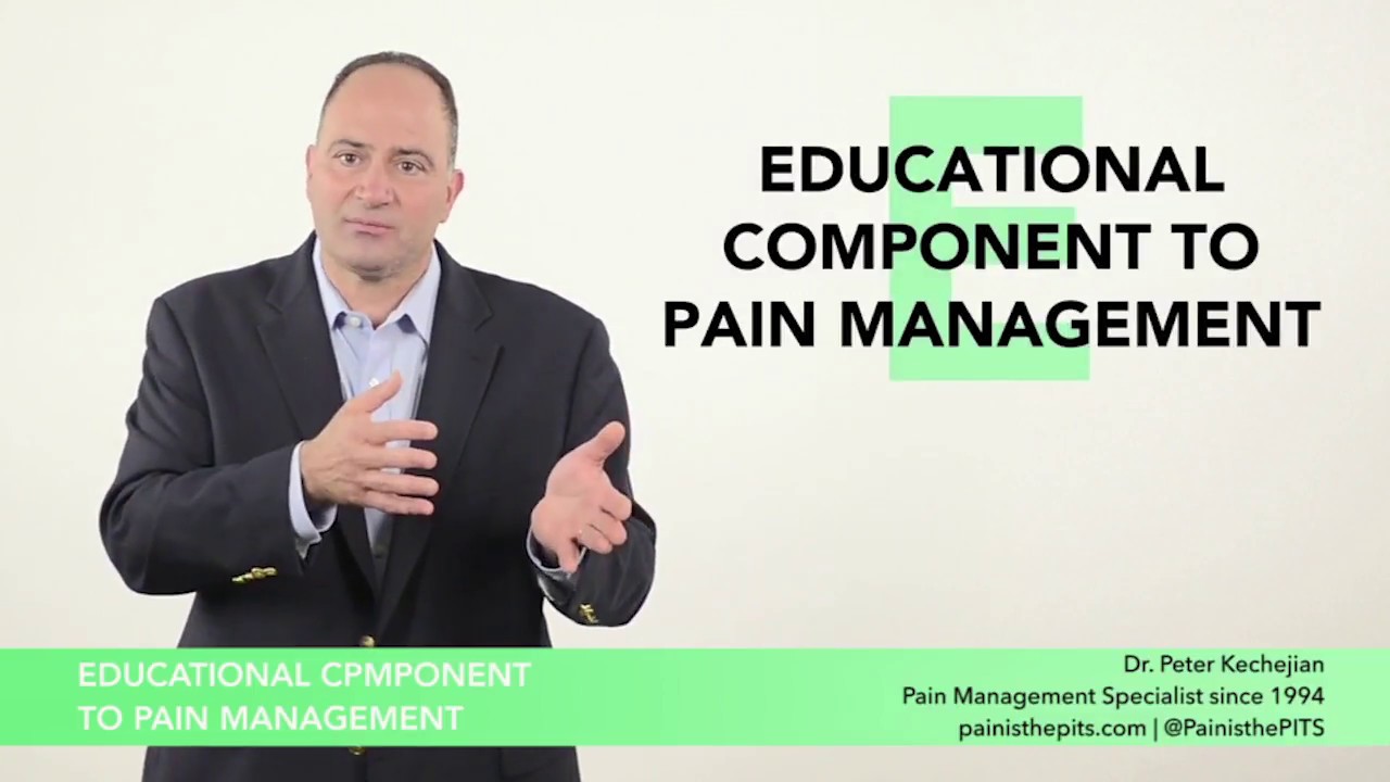 Educational Component to Pain Management - YouTube