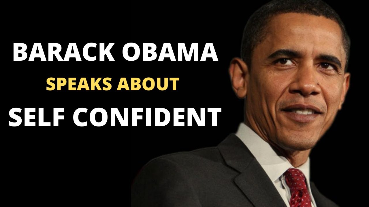 Barack Obama Speaks About Self Confident | WhatsApp Status | Motivation ...
