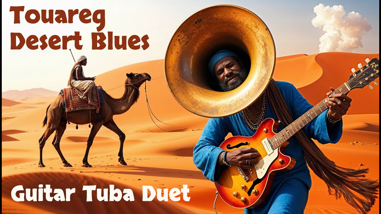 Touareg Blues Desert Music – Soulful Guitar & Bass Tuba Fusion | World ...