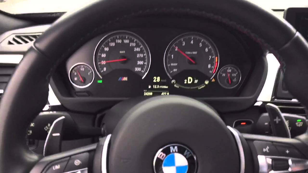 Bmw m4 slow acceleration onboard - YouTube