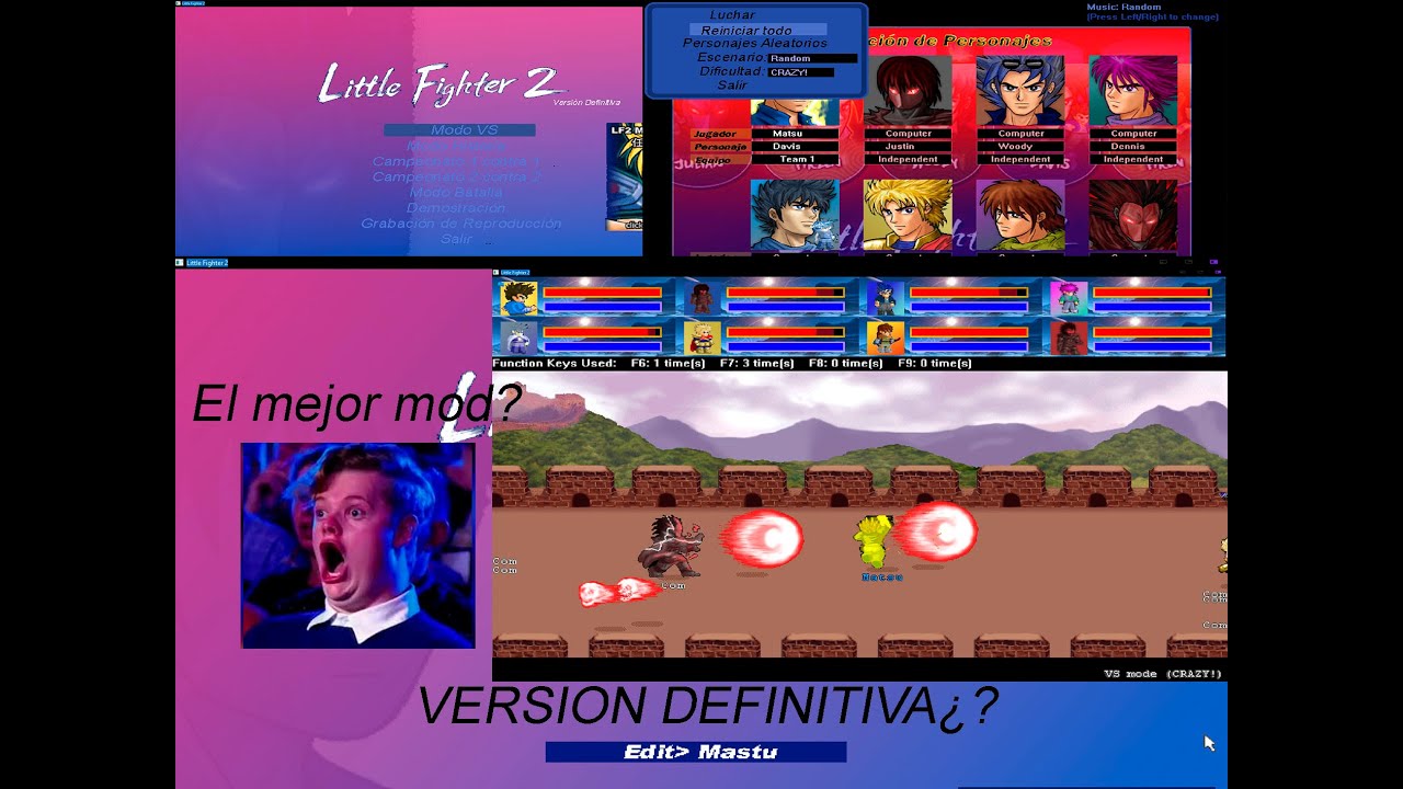 El mejor mod de Little Fighter 2?? Versión Definitiva en español 2024 ...