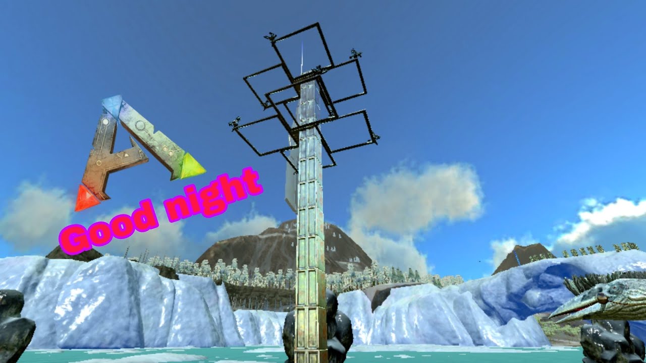 Ark mobile Good night😴💤 สอนทำทาวบัค - YouTube