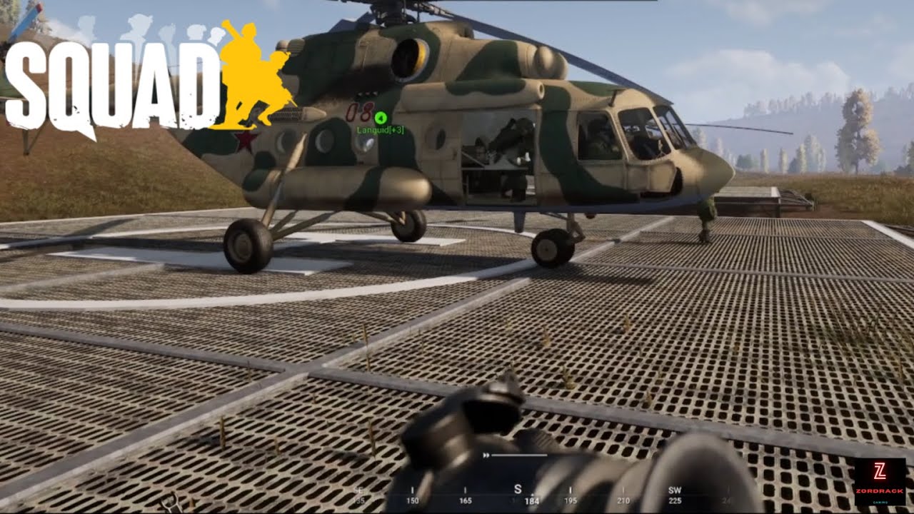 Squad - Helicopter flying sideways - YouTube