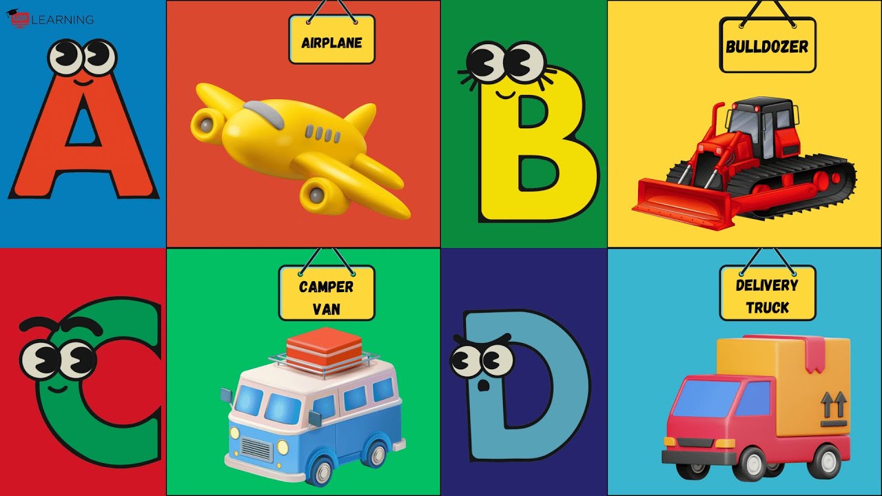 Discover Over 70 Vehicles in the ABC Vehicles Song! | Fun A to Z ...