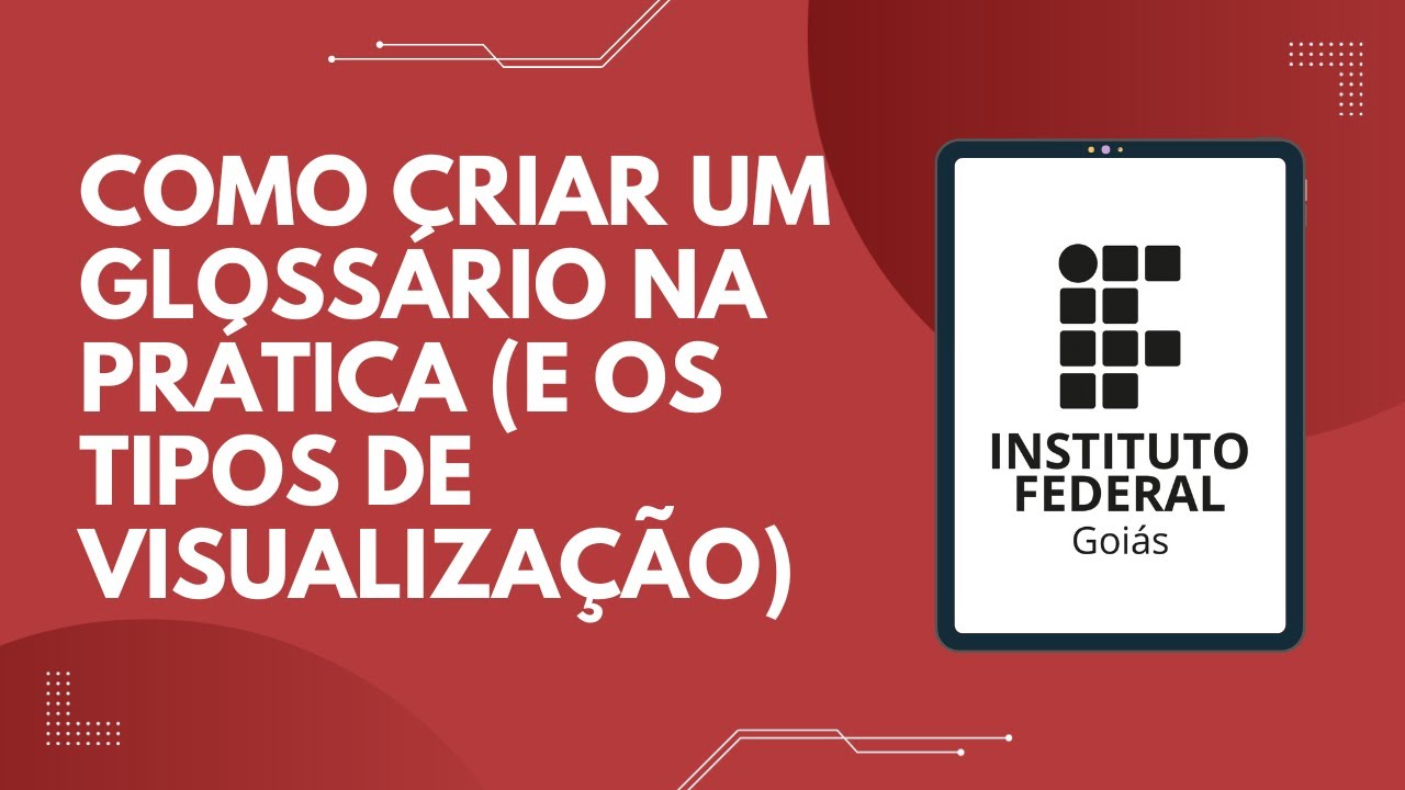 Como criar um glossário na prática (e os tipos de visualização) - YouTube