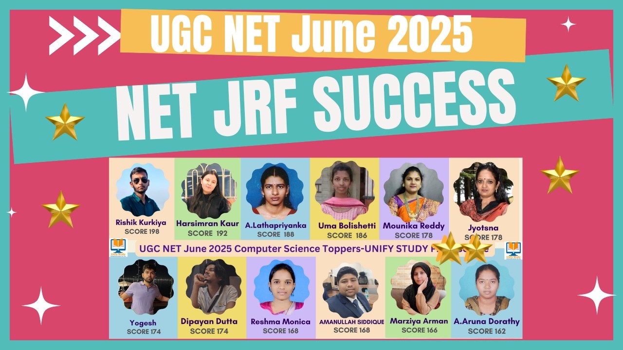 Best Platform for UGC NET JRF Computer Science preparation-Our Success ...