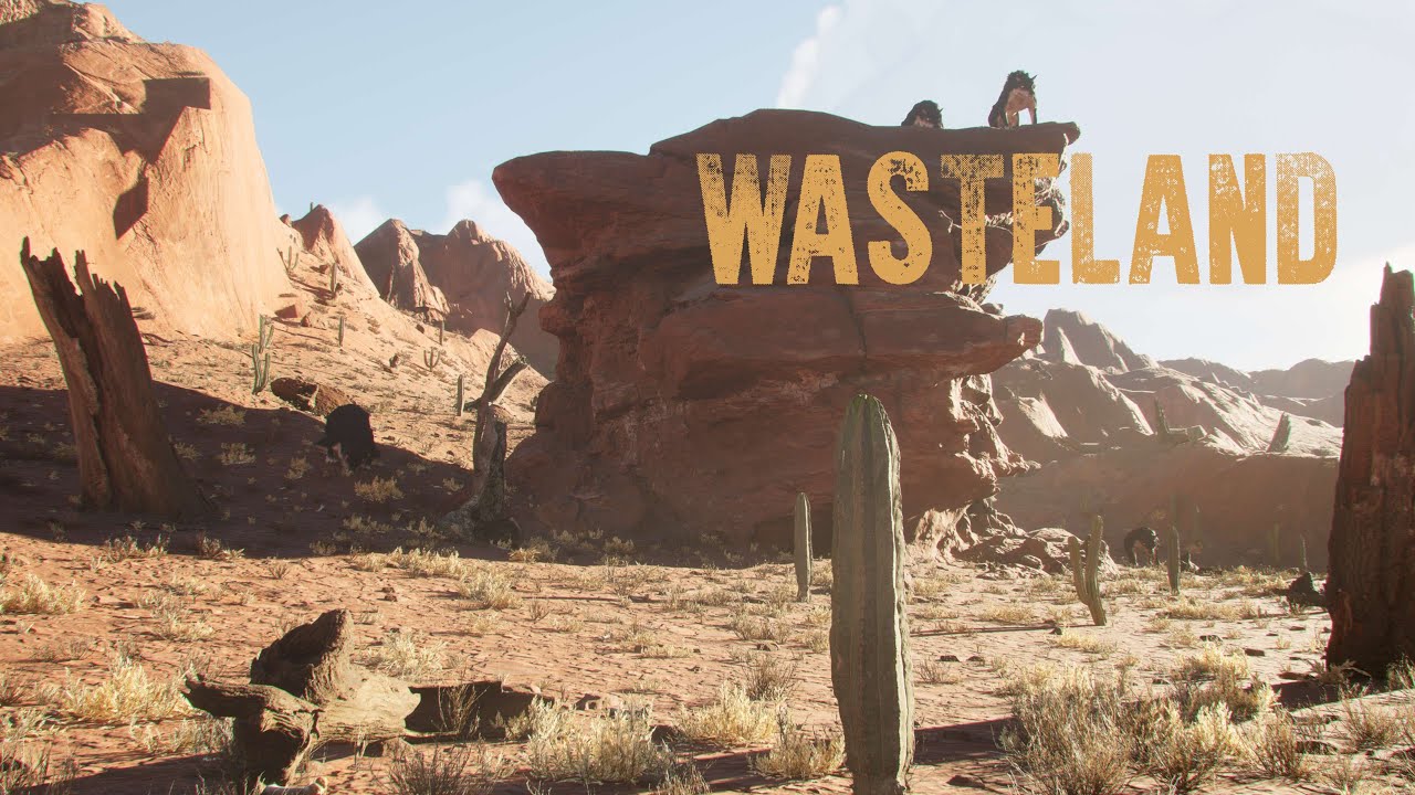 Wasteland Animated | Unreal Engine 5 | Gaea - YouTube
