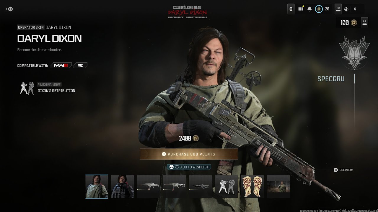 How to get the Daryl Dixon skin NOW in Call of Duty: MW2 and Warzone ...