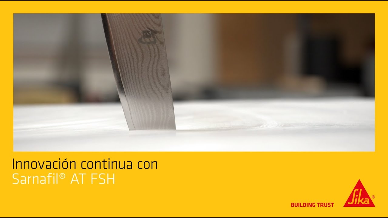 Sarnafil AT FSH autocicatrizante: Membrana de impermeabilización para ...