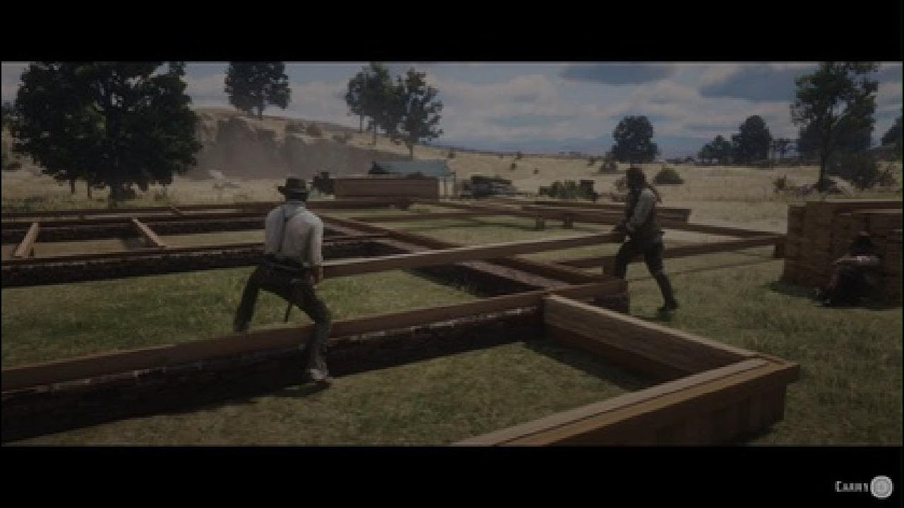Red Dead Redemption 2 - building johns house - YouTube