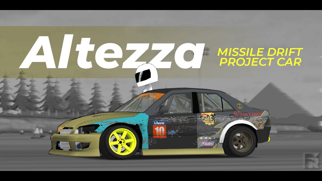Livery Fr Legends Altezza Missile Drift Project Car Free Code - YouTube