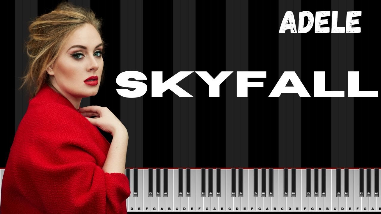 Skyfall Piano Tutorial | Learn Adele’s James Bond Theme Song - YouTube