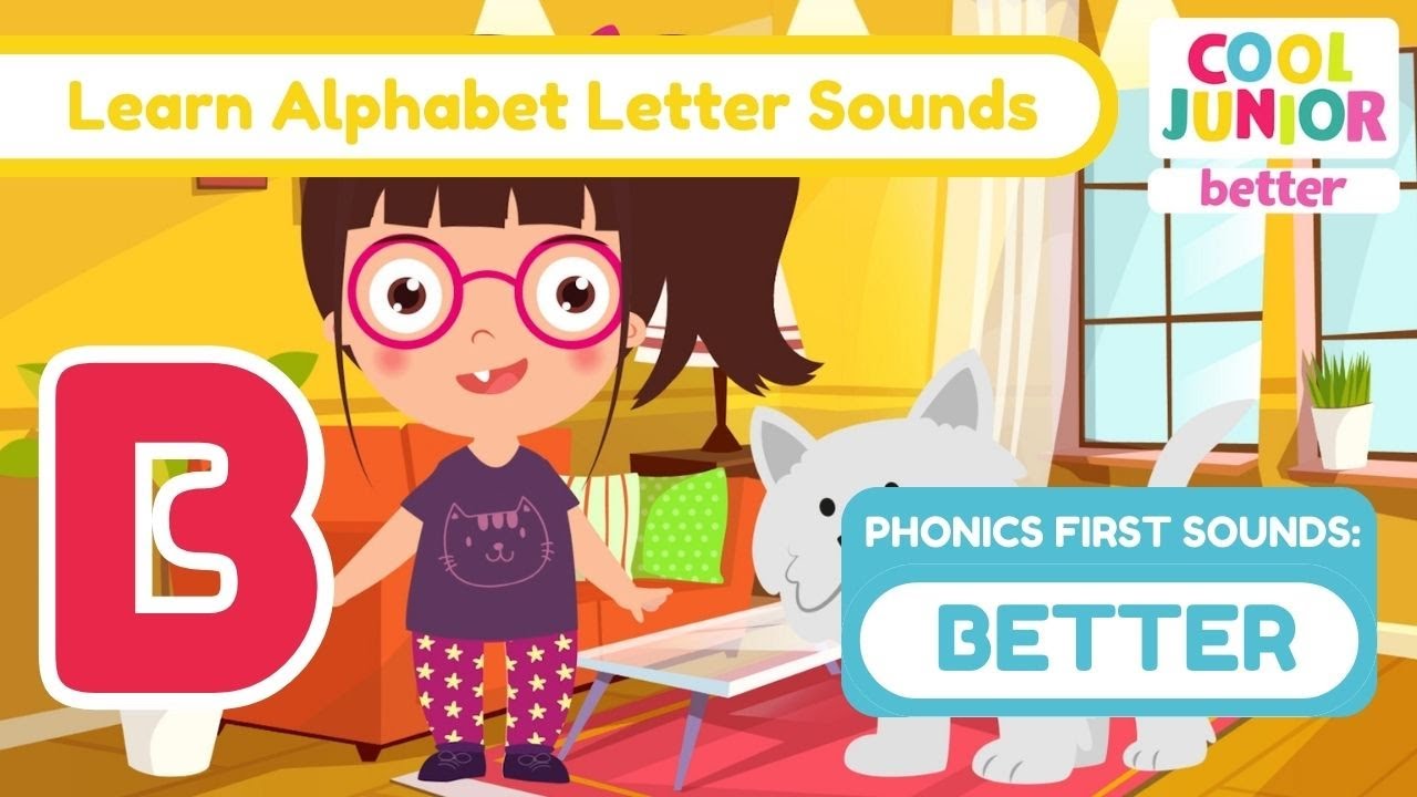 Phonics | Initial Sounds | English Alphabet B in "Better" (Level 5-2 ...