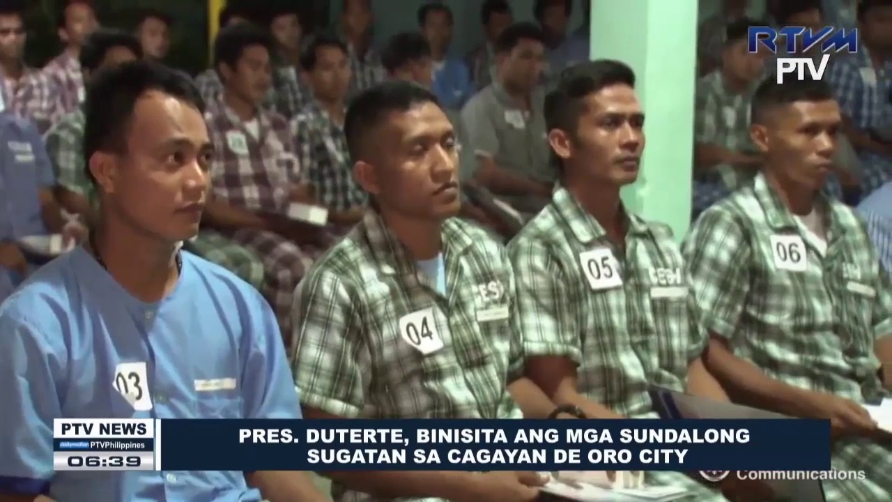 Pres. Duterte, binisita ang mga sundalong sugatan sa Cagayan De Oro ...