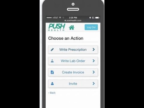 How to send prescription to Push Health - YouTube