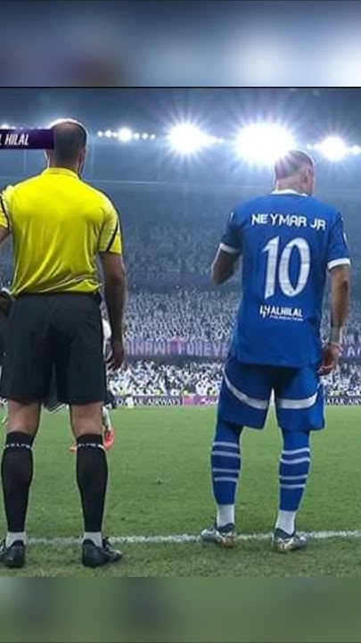 Neymar Jr substitution vs Al Ain vs Al Hilal in AFC Champions League, Neymar is Back #shorts ...
