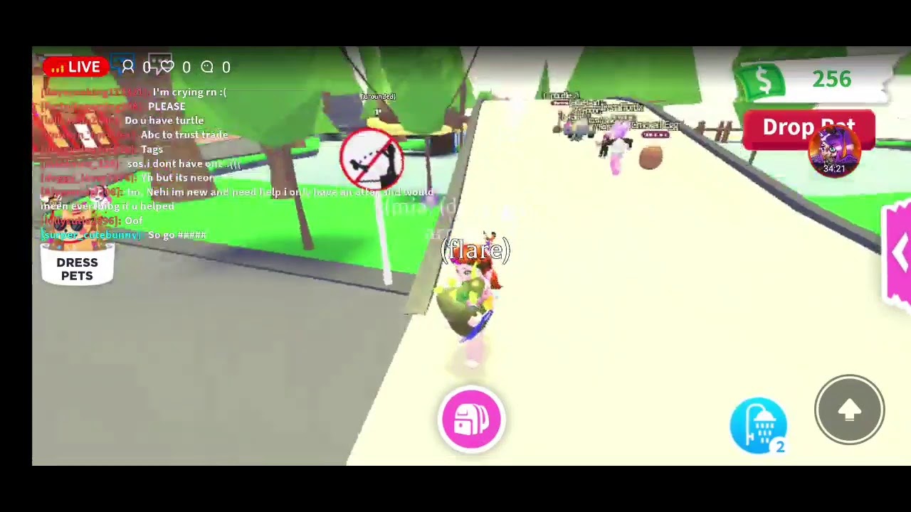 making a mega neon buffalo!! adopt me gameplay - YouTube