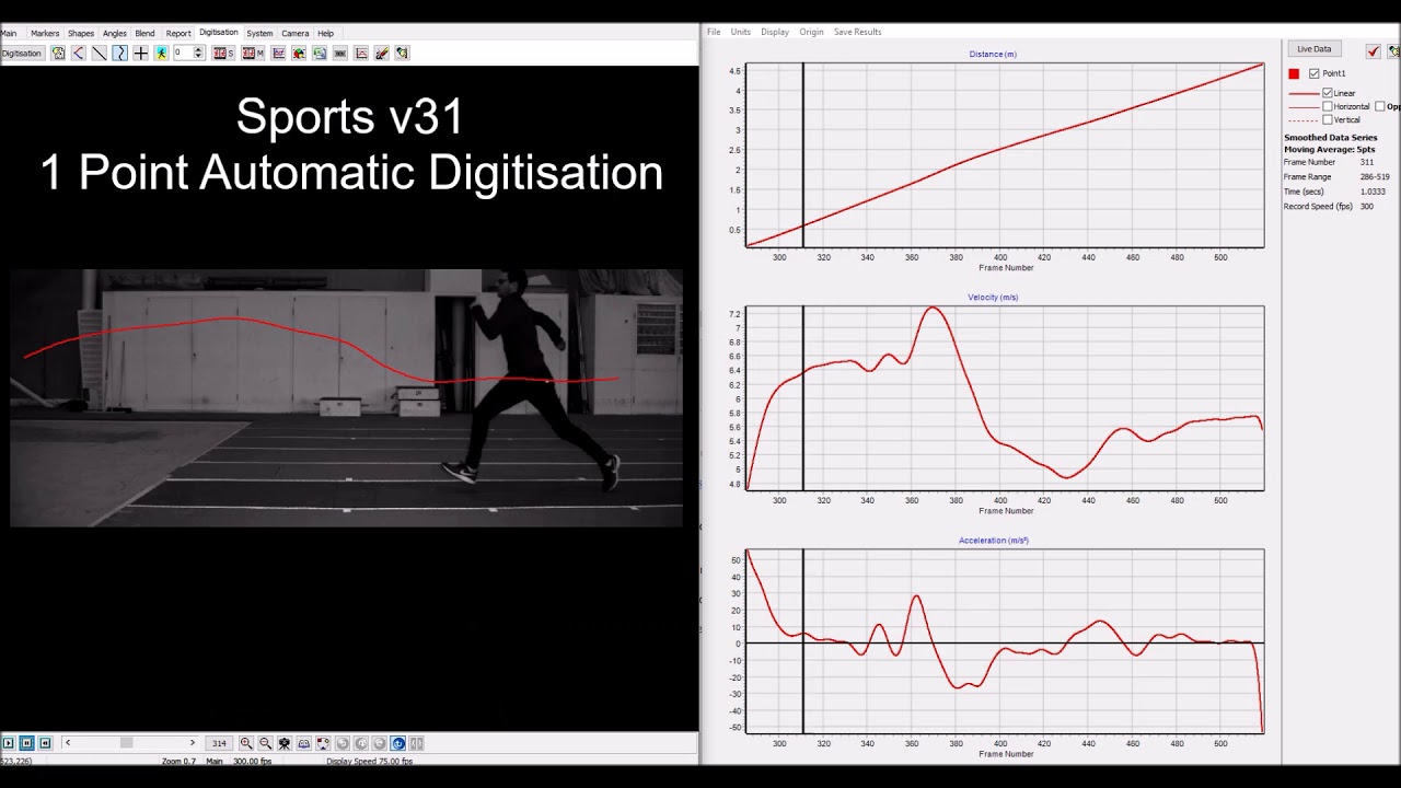 Quintic v31 Software - Automatic Digitisation - YouTube