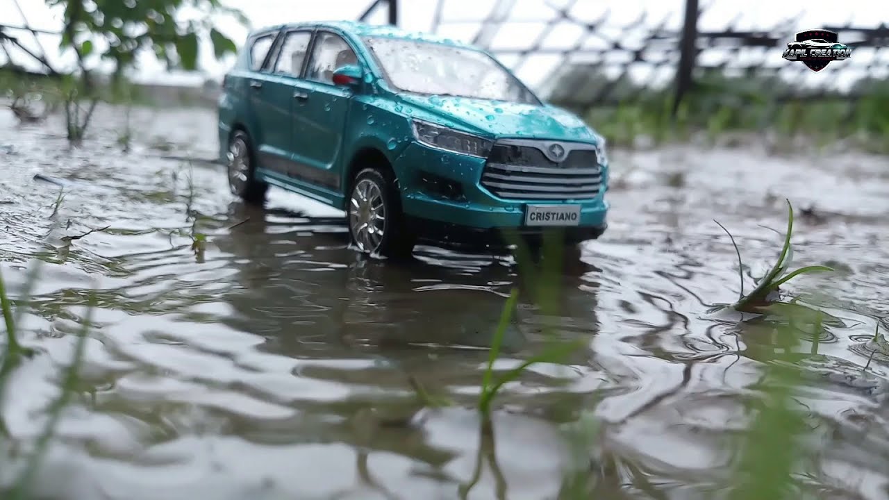 UNBOXING : Mini Toyota Innova Crysta die-cast model car | Cinematic ...