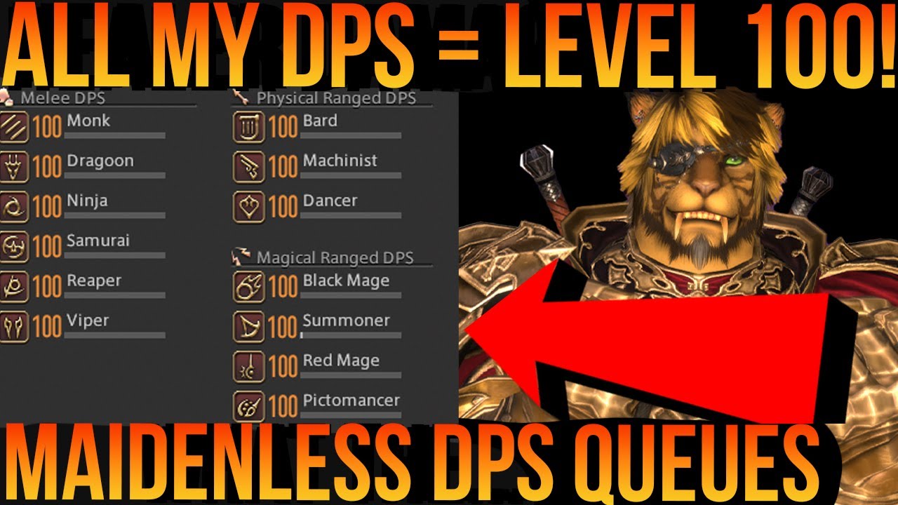 Leveled All My DPS 100! [FFXIV Dawntrail] - YouTube