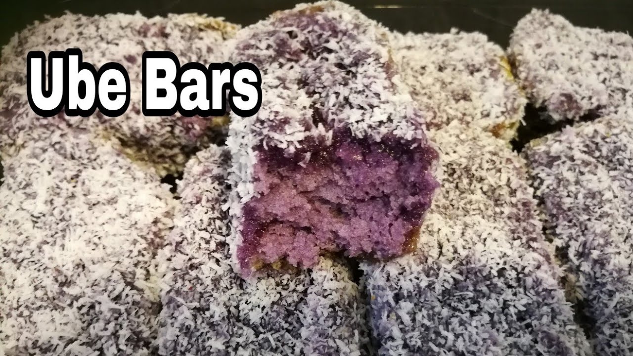 Ube bars - YouTube