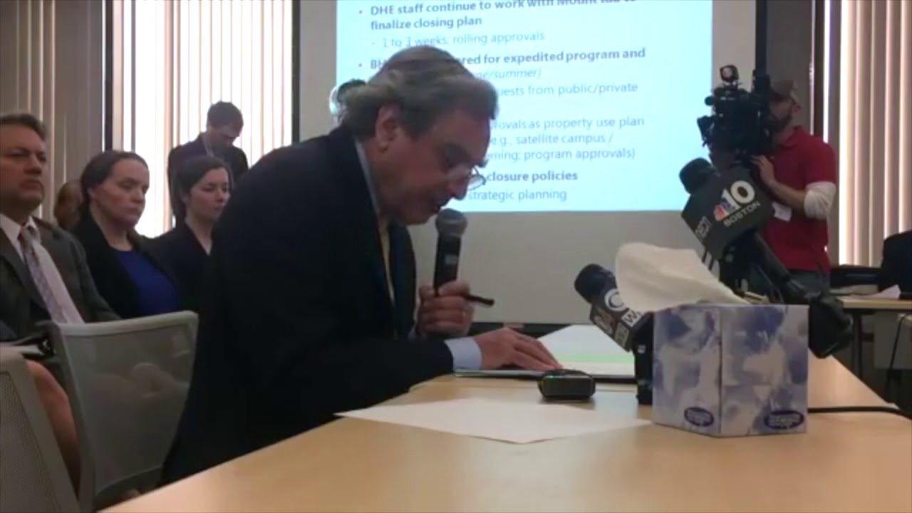 Former Mass. higher education official Richard Freeland says Mt. Ida ...