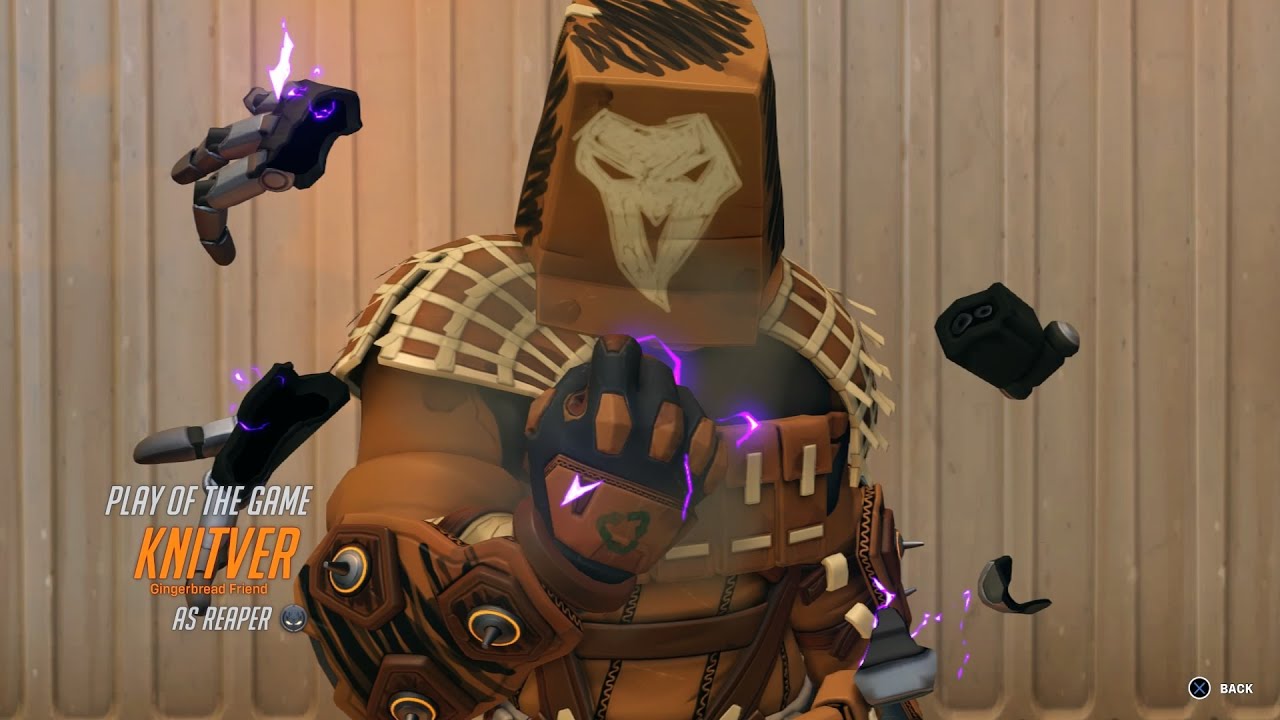 Overwatch 2 - My Reaper Cardboard Gun & Blossom 1+2 Kills - YouTube