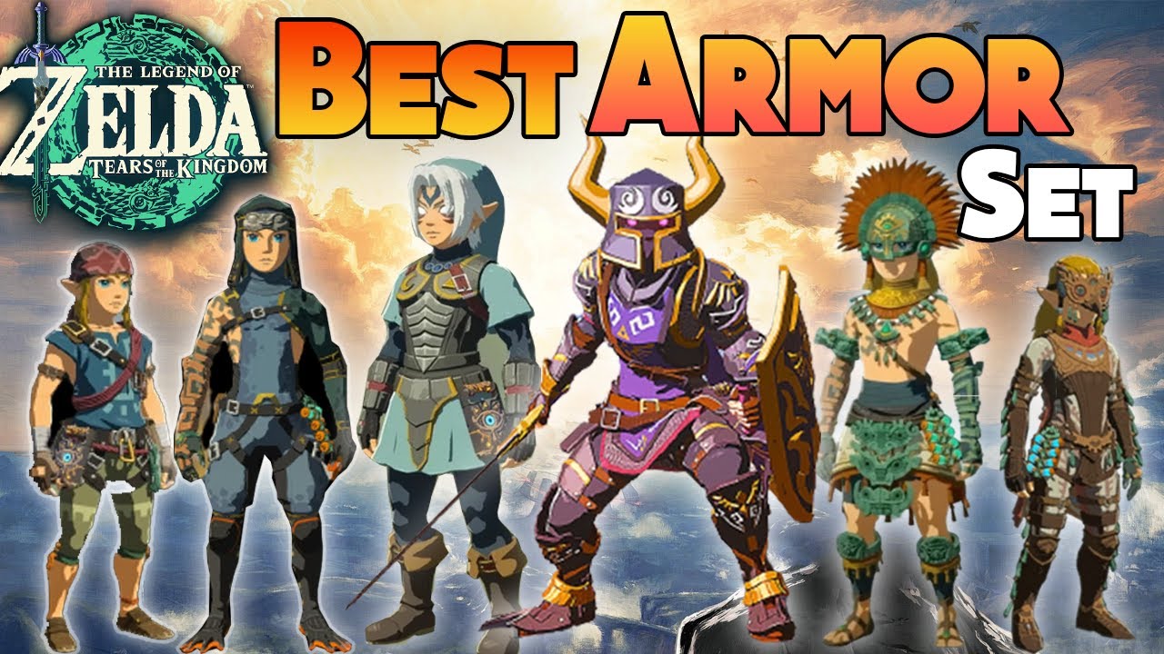 Best Armors in Zelda: Tears of the Kingdom #tearsofthekingdom - YouTube