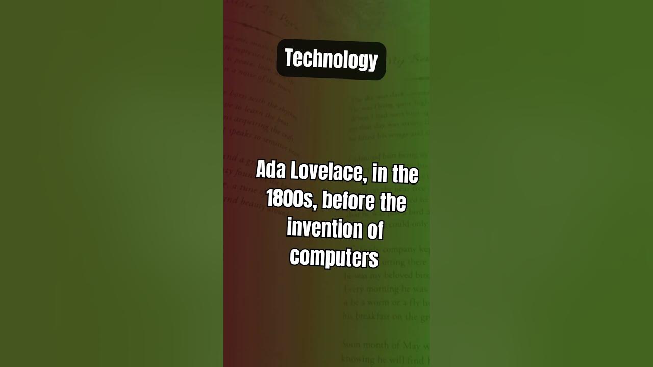 Code Pioneer, Ada Lovelace's 19th Century Tech Vision! #engagenow #neet ...