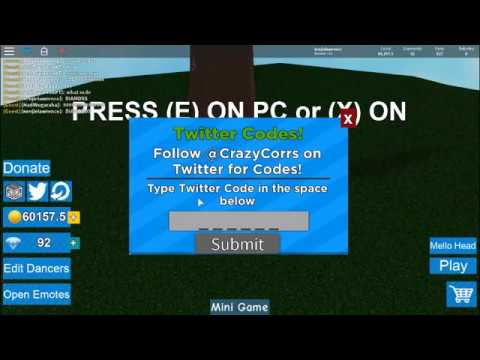 ALL CODES IN GIANT DANCE OFF SIMULATOR - YouTube