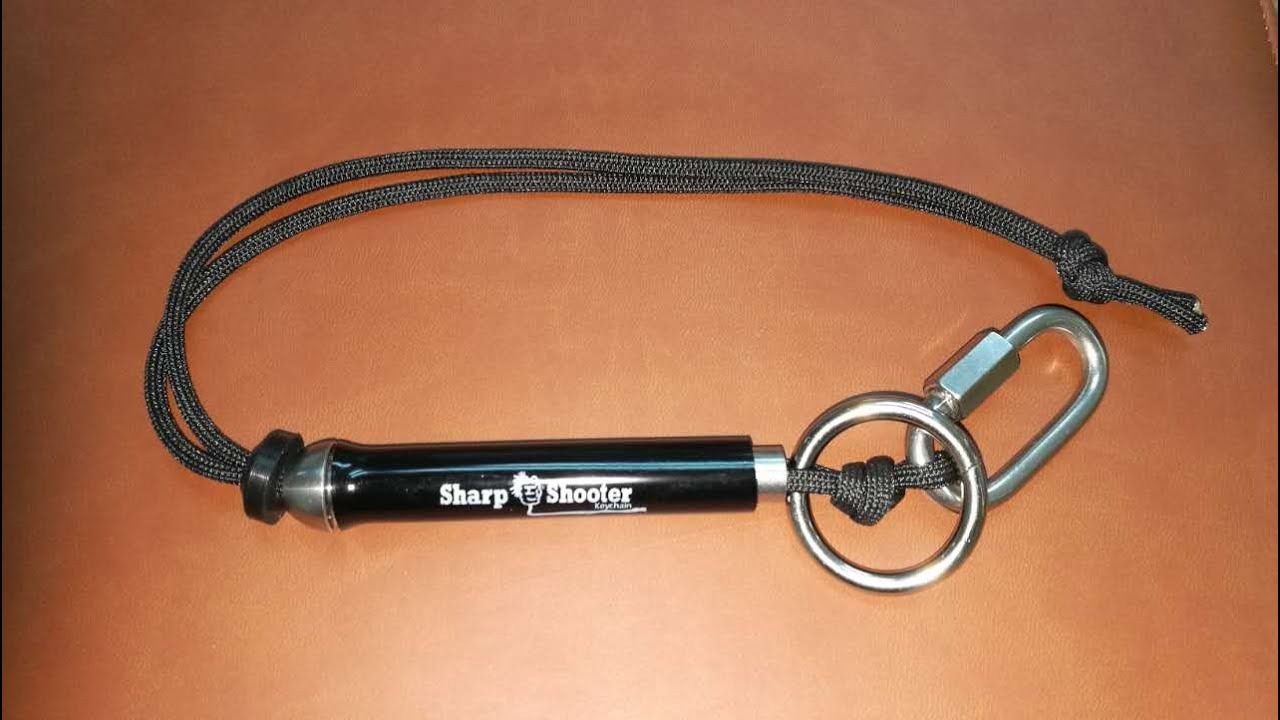 The New Super Sharp Shooter Keychain - YouTube