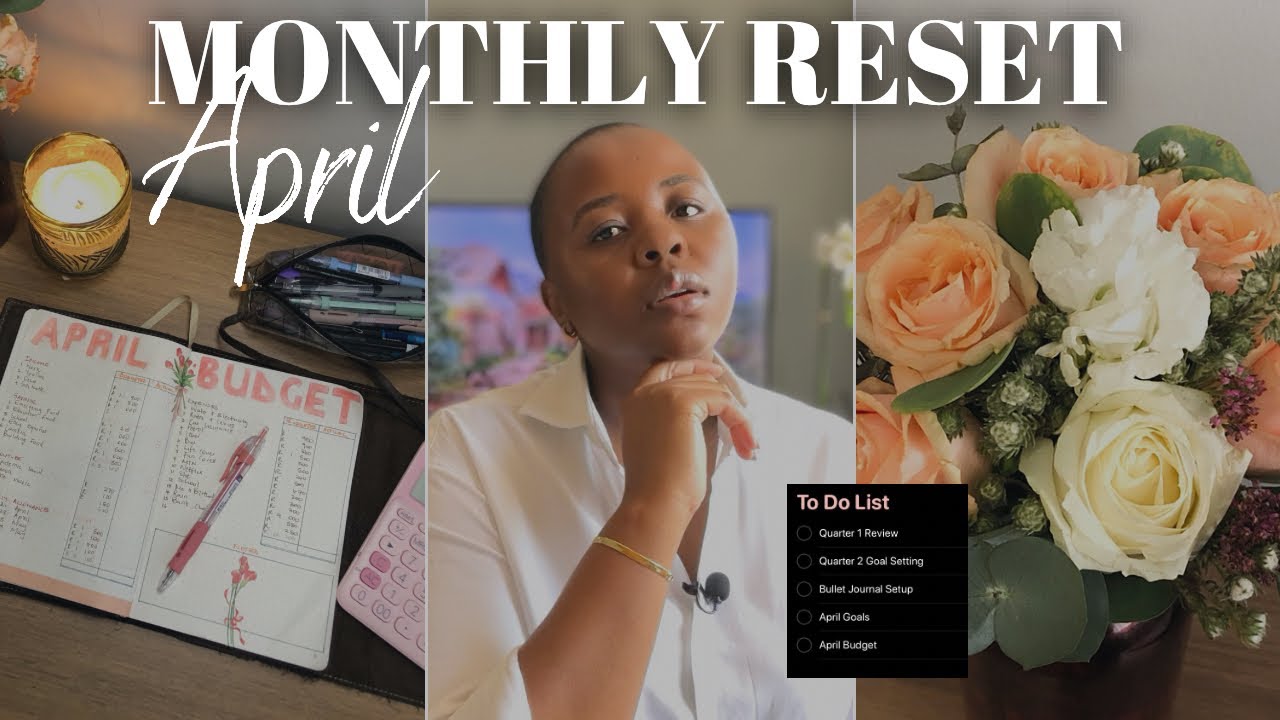 April monthly reset | 12 Week Year | Q1 Review & Q2 Goal Setting ...
