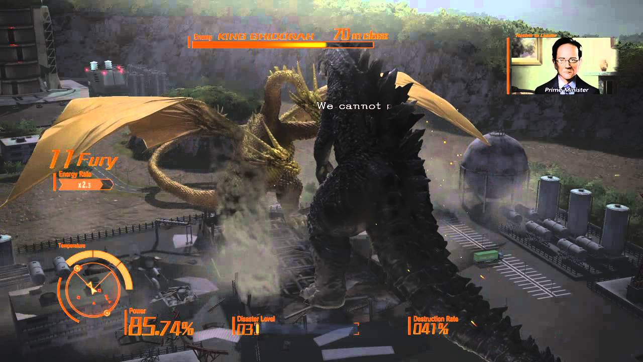 Legendary Godzilla(2014) vs King Ghidorah - YouTube