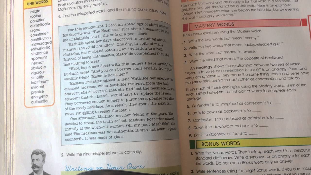 Intermediate 'A' Chapter 23 Page 98 'Synonyms & Antonyms - YouTube