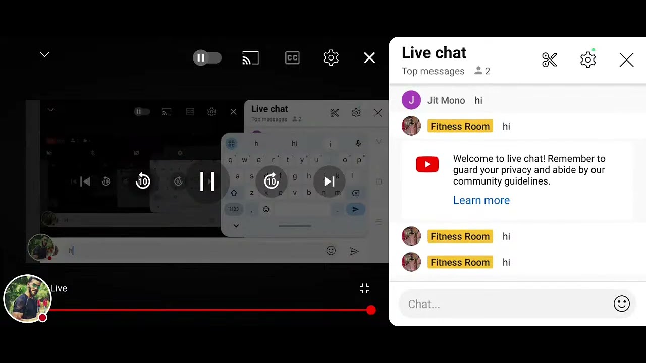 join live stream! - YouTube
